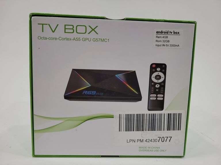 New Android TV Box - Black And Gold Auctions