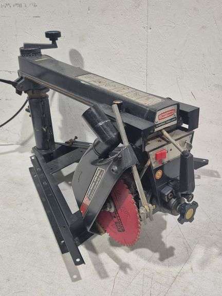 Craftsman 9" Radial Arm Saw - Black And Gold Auctions
