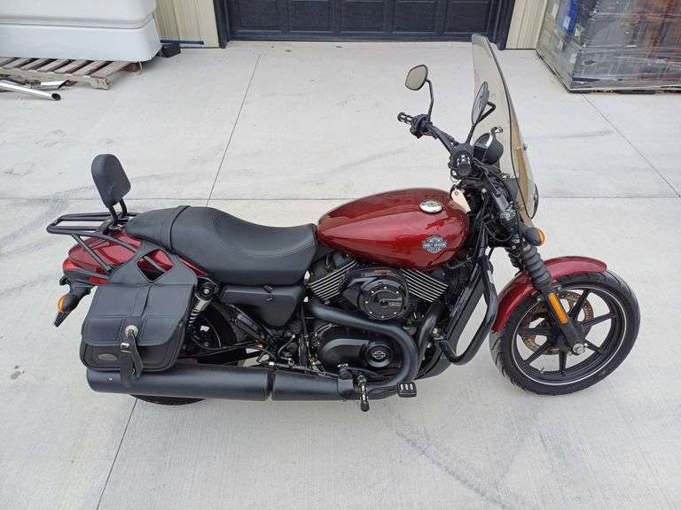 2016 Harley XG750 / Street 750cc Motorcycle - Black And Gold Auctions