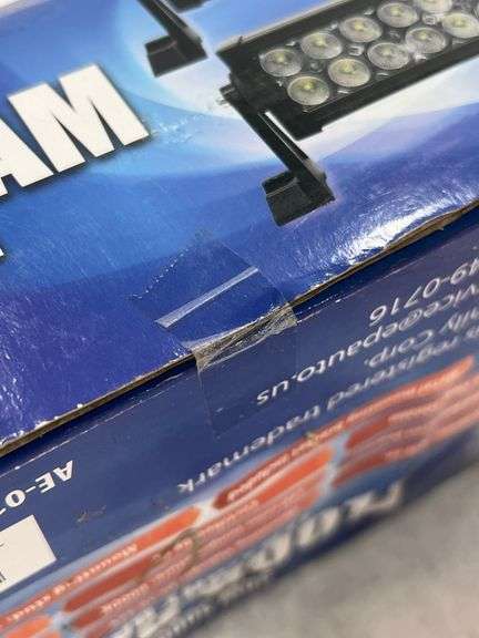 EPAUTO 36W 3000LM Floor Beam LED Light Bars (2 Pack) - Black And Gold ...