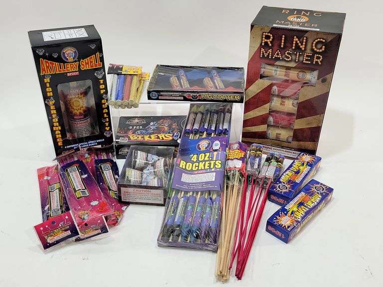 Fireworks Assortment! - Black And Gold Auctions
