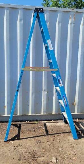 Werner Ladder - Black And Gold Auctions