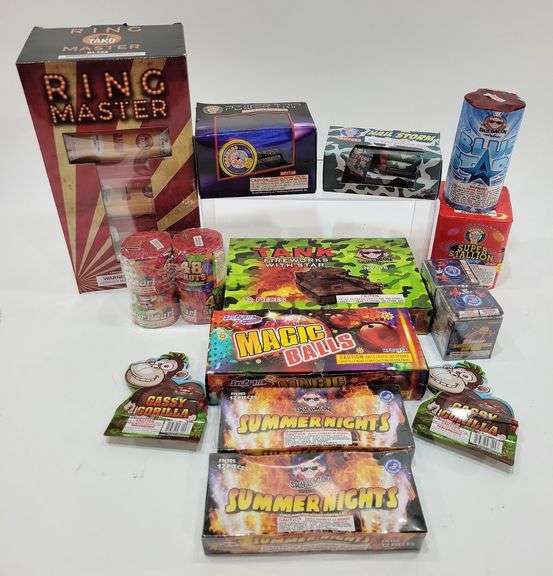 Fireworks Assortment! - Black And Gold Auctions
