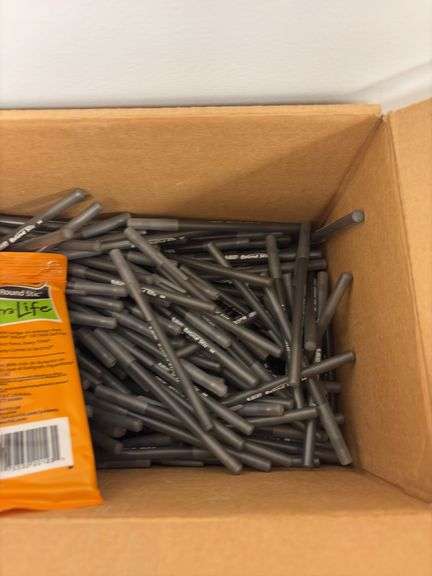 Box of Pens - Black And Gold Auctions