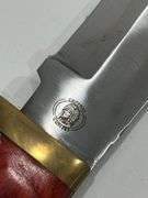 Chip Away Cutlery 7” Hunting Knife - Black And Gold Auctions