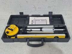 Cen-Tech 16" Laser Level W/360° Rotating Head - Black And Gold Auctions