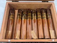 Tabacalera Cigar Box Full of Mixed Cigars - Black And Gold Auctions