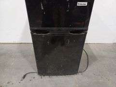 Criterion Mini Fridge & Freezer - Black And Gold Auctions