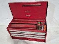 PROTO TOOLS 6-Drawer Tool Box - Black And Gold Auctions