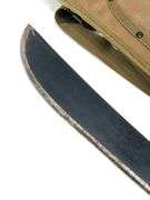 18” Machete w/ Case - Black And Gold Auctions