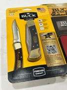 (2) New BUCK Collector’s Edition Knife Sets - Black And Gold Auctions