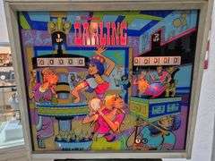 1973 Williams Darling Pinball Machine - Black And Gold Auctions