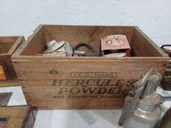 Hercules Powder Box, Vintage Welding Torch, Hand Tools, Tool Carrier ...