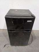 Criterion Mini Fridge & Freezer - Black And Gold Auctions