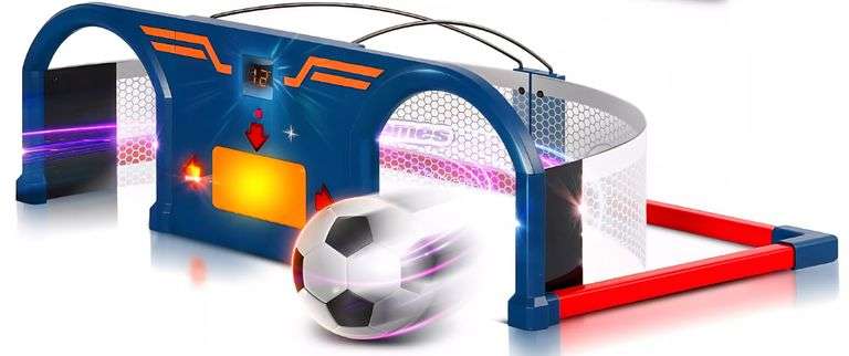 New E-Jet Games Soccer Roundabout Goal - Black And Gold Auctions