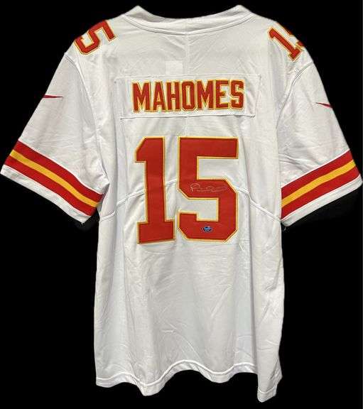 Patrick Mahomes Autographed Chiefs Jersey - Black And Gold Auctions