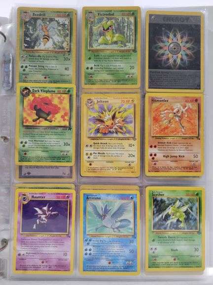 Binder of Pokémon Cards: 1995 & More - Black And Gold Auctions