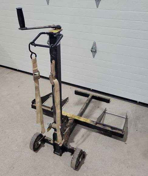 MoJack EZ Lawn Mower Jack - Black And Gold Auctions