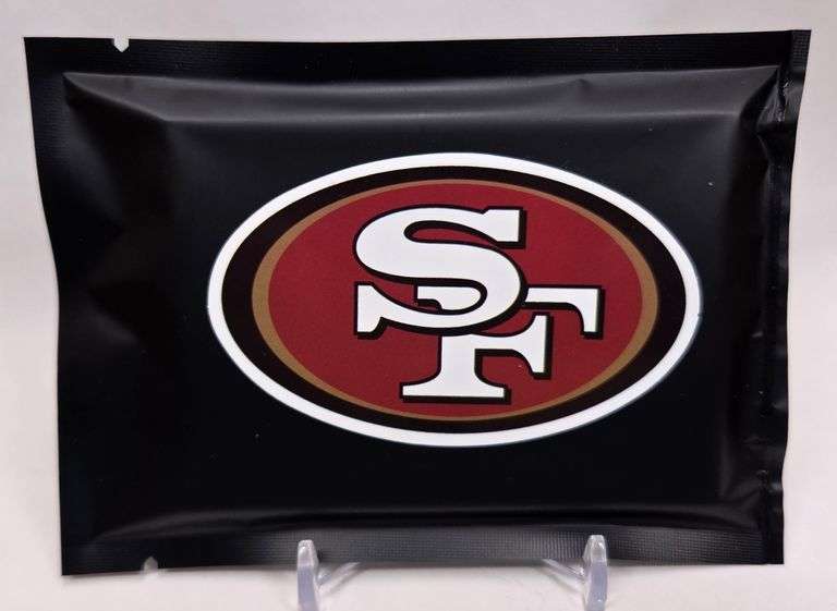San Francisco 49ers UnrealRipz Re-Pack - 10 Cards - Black And Gold Auctions