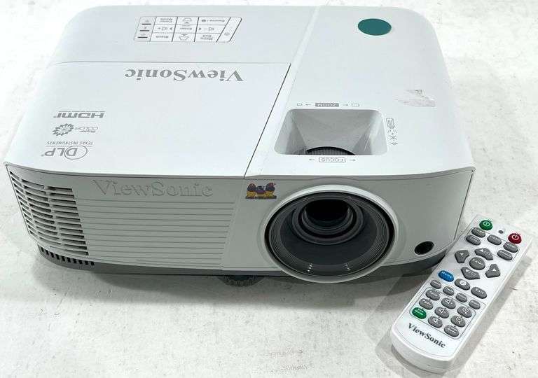 ViewSonic PA503S-2 DLP Digital Projector - Black And Gold Auctions