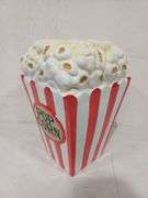 Cynkeyee Decorative Popcorn Food Shape Stool - Black And Gold Auctions