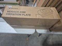Merach 2398 Vibration Plate - Black And Gold Auctions