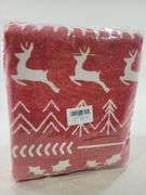 New 6' x 9' Red Holiday Area Rug - Black And Gold Auctions