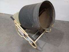 Kushlan KPro Concrete Mixer - Black And Gold Auctions