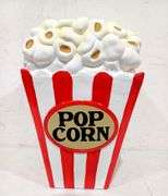 Cynkeyee Decorative Popcorn Food Shape Stool - Black And Gold Auctions