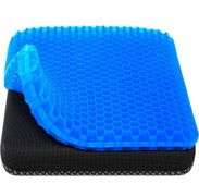 (2) New ADUKEN Gel Seat Cushions - Black And Gold Auctions