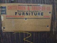 Antique Chittenden & Eastman Co. Quarter-Sawn Oak Secretary Bookcase ...