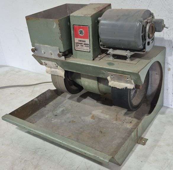 Lortone Lapidary Arbor - Black And Gold Auctions