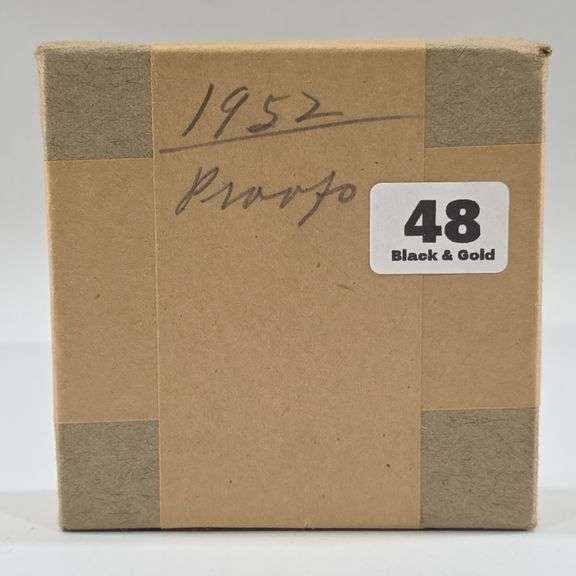 1952 U.S. Proof Set, SEALED, in Original Mint Box - Black And Gold Auctions