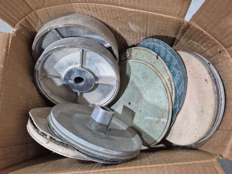 Raytech GSP-8A 8” Lapidary Glass Rock Cabbing Grinder/Sander/Polisher ...