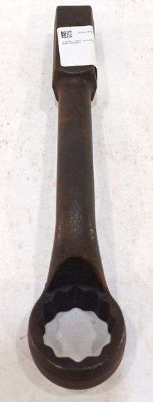 1-5/8" 12 Point Striking Face Box Wrench - Black And Gold Auctions