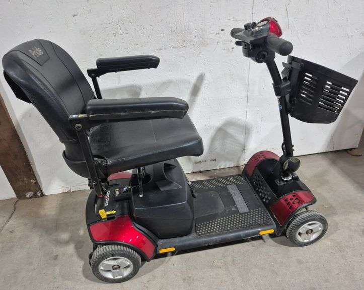 2019 Go Go Pride Elite Traveller Scooter - Black And Gold Auctions
