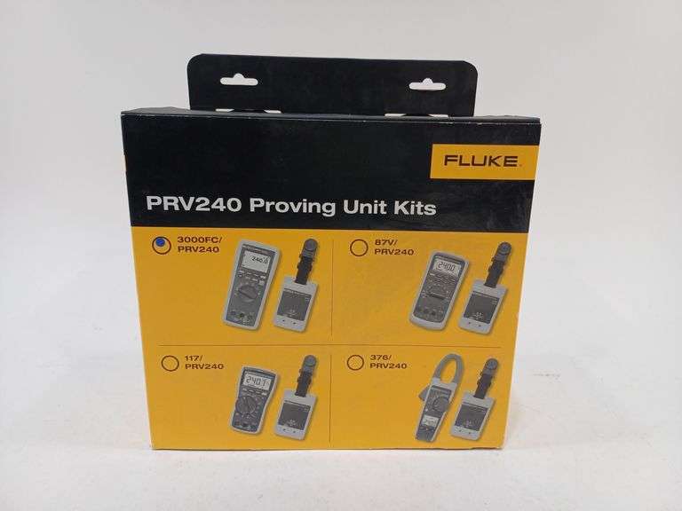 Fluke Proving Unit Kit - Black And Gold Auctions