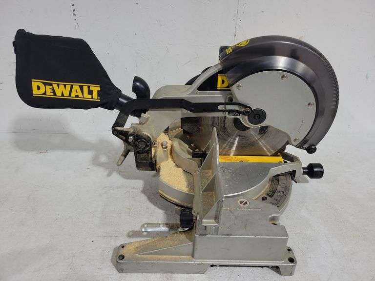 DeWalt DW705 12-inch Single-Bevel Compound Miter Saw - Black And Gold ...
