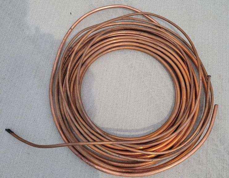 HVAC Copper Tubing Lines - Black And Gold Auctions