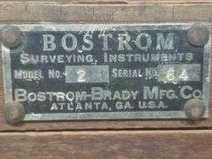 VTG NO. 2 Bostrom Farm Level W/Tripod - Black And Gold Auctions