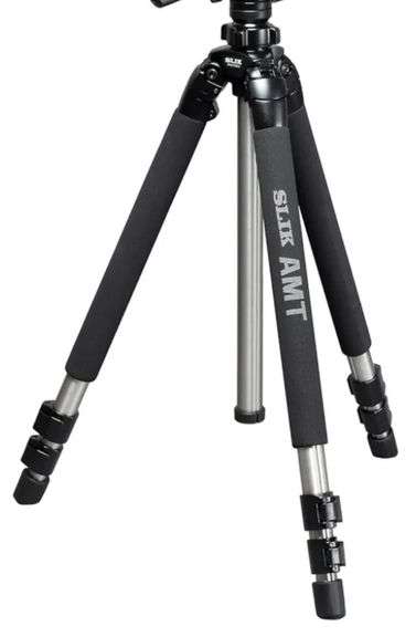 SLIK Pro 700 DX Tripod - Black And Gold Auctions