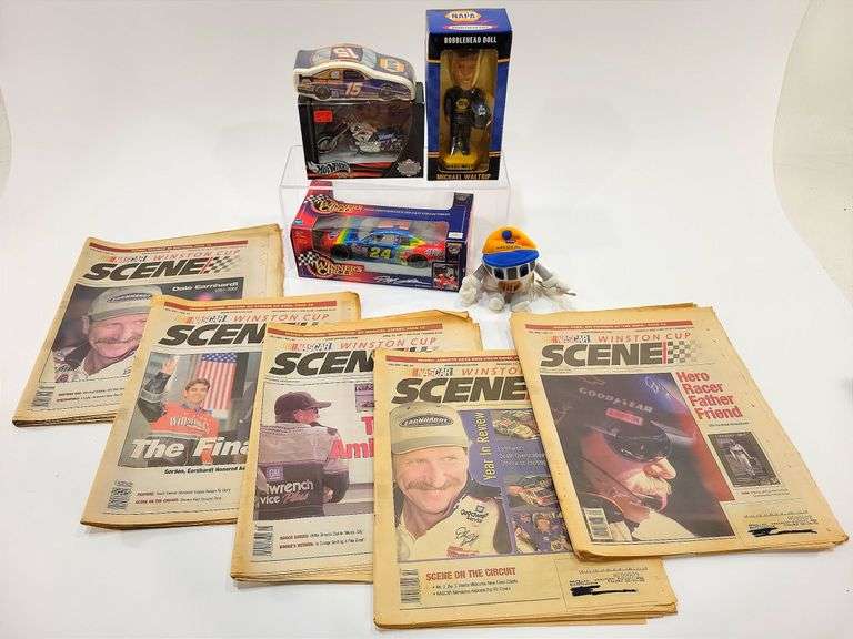 Collectible Racing Memrobilia: Dale Earnhardt Nascar Magazines, Winners ...