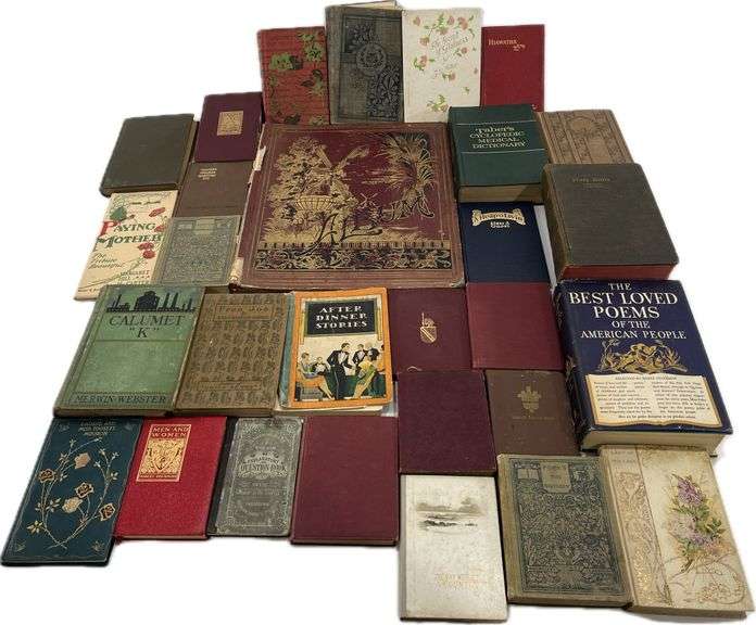 Large Assortment of Vintage / Antique Books - After Dinner Stories ...