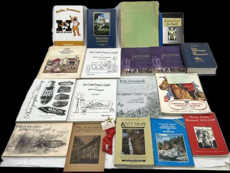 Assortment of Missouri Books - Guides / Horse Show / Heritage of ...