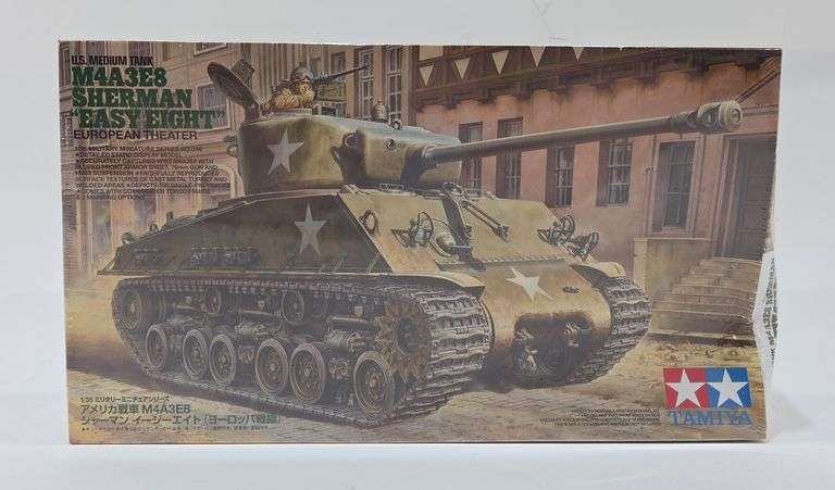 New in Box Tamiya US Tank Precision Model Kit - Black And Gold Auctions