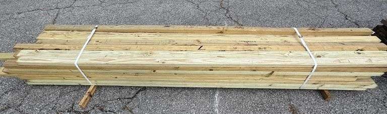 (63 pcs) 2x4-12’ #1 Grade Treated Southern Yellow Pine - Black And Gold ...