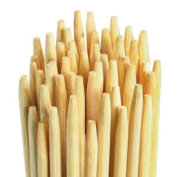 New (240-PCS) S’mores Bamboo Skewer Sticks - 36” Long - Black And Gold ...