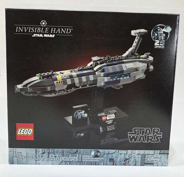 New in Box LEGO Star Wars Invisible Hand Set - Black And Gold Auctions