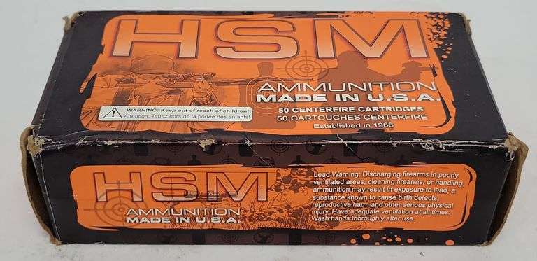 (50) Rds 45 Colt 260 Gr JHP Ammo - Black And Gold Auctions