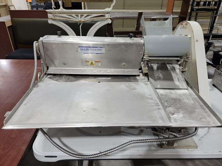 Oliver / Colborne Commercial Dough Sheeter - Black And Gold Auctions
